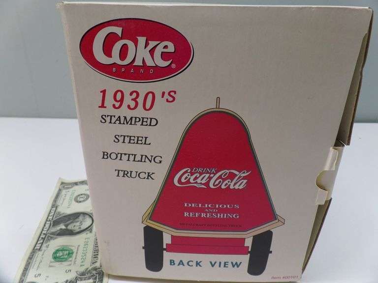 AWESOME 1930's Coca-Cola STEEL Bottling Truck From GearBox Toys ...