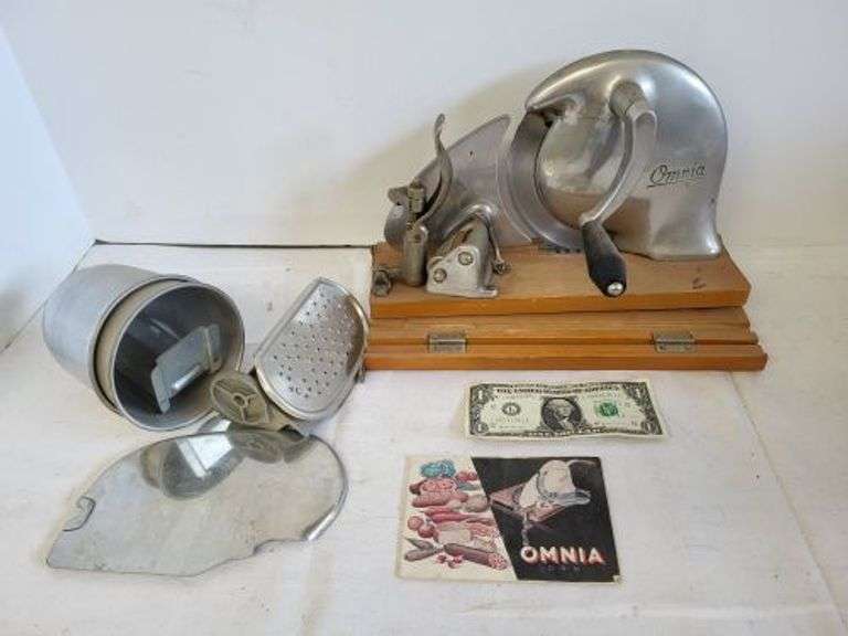 Omnia Meat Slicer. ~ cash only ~. (5E) - Texas Online Auction House