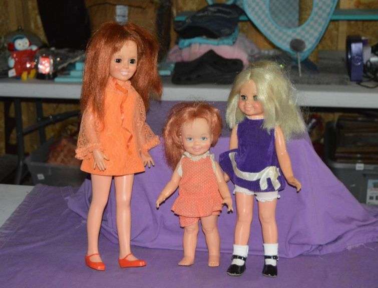 IDEAL CRISSY DOLL (HEAD SAYS 1968, BODY 1970. HER PULL STRING MAKES HER ...