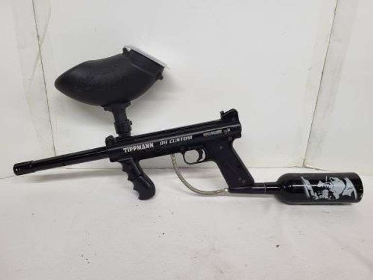 Tippman Paint Ball Gun. ~ cash only ~. (3A) - Texas Online Auction House
