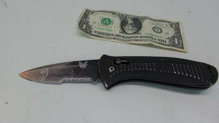 Nice Benchmade Switchblade 154cm Knife by Mel Pardue! (DC) - Texas ...
