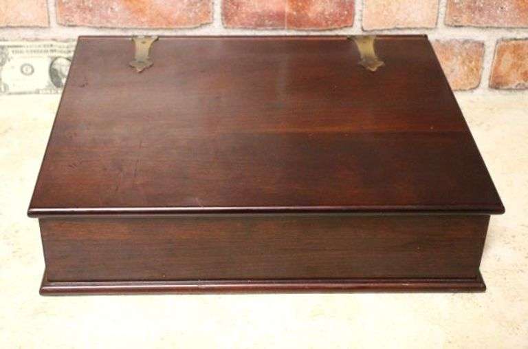 BOMBAY COMPANY Solid Cherry Wood Vintage Memory Box - Instruction and ...