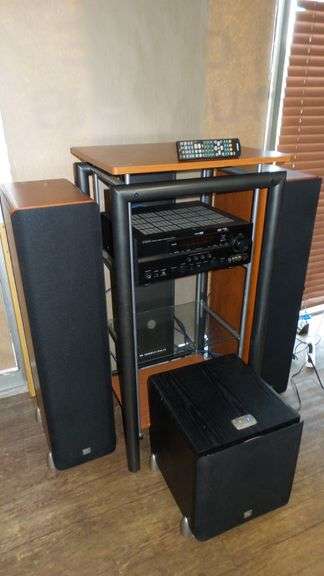 $$ AWESOME High-End Complete Stereo Setup! SUPER NICE Yamaha Receiver w ...