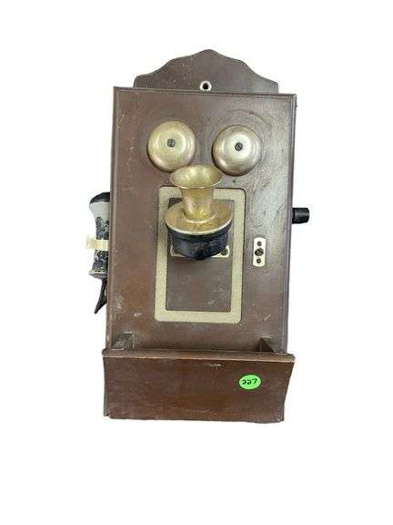 AUDITION 8 TRANSISTOR ANTIQUE WIND UP TELEPHONE LOOK THIS UP $$ - Texas ...