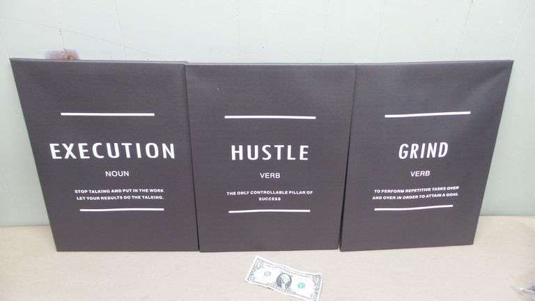 NEW 3pc Wall Décor Set! (2C) - Texas Online Auction House