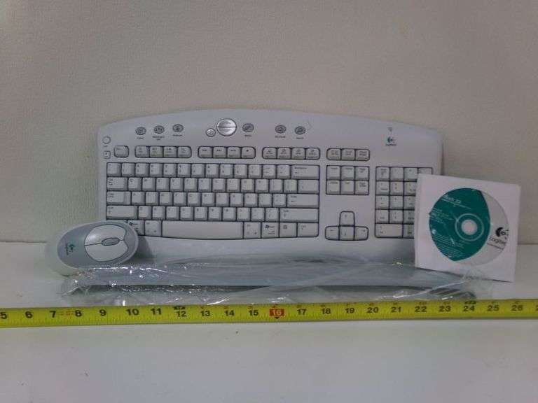 Logitech keyboard, mouse, & wrist rest - Texas Online Auction House