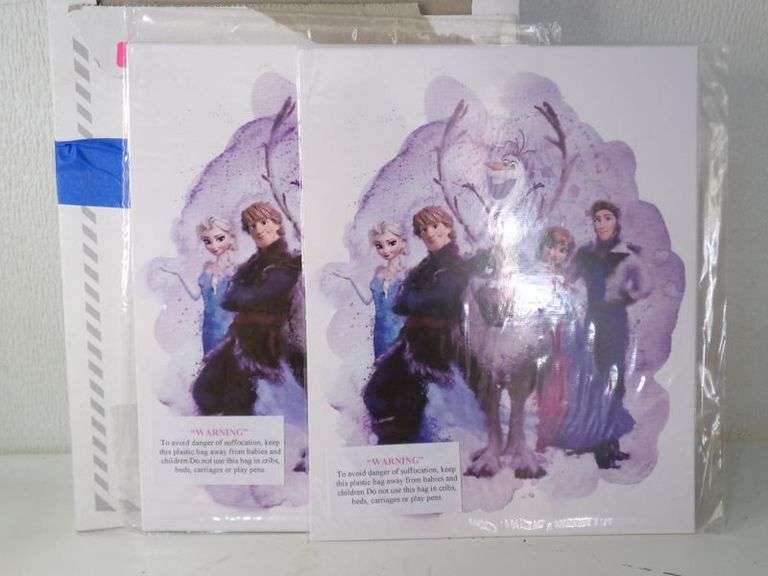 Brand new in package 2 sets of Disney Frozen II S. Kristoff Art posters ...
