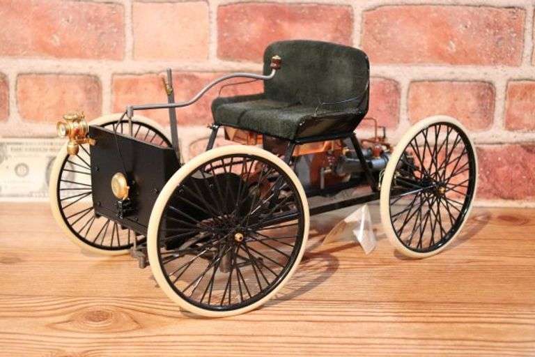 RARE FIND! $$$! FRANKLIN MINT, HENRY FORD 1896 QUADRICYCLE PRECISION ...