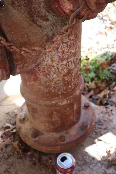 RARE FIND! ANTIQUE FIRE HYDRANT - IRON WORKS - CHATTANOOGA - VERY HEAVY ...