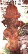 RARE FIND! ANTIQUE FIRE HYDRANT - IRON WORKS - CHATTANOOGA - VERY HEAVY ...