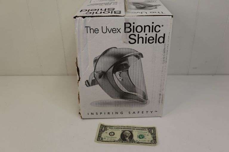 NEW The Uvex Bionic Face Shield! (5B) - Texas Online Auction House