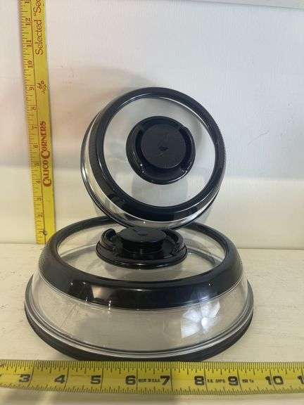 2 - Press Dome by Chef Concepts Vacuum Food Sealers - 1 6 inch, 1 10 ...