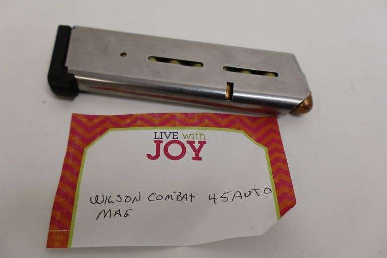 FULL Wilson Combat .45 Auto Magazine! (DC) - Texas Online Auction House