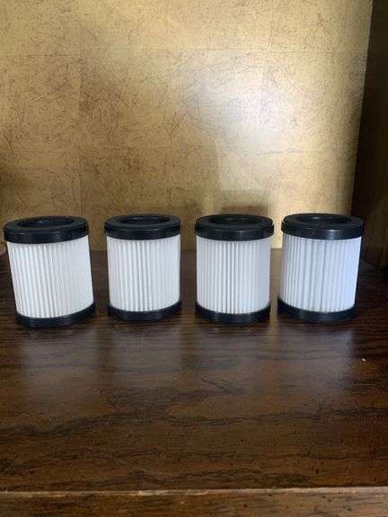 Vacuum Filters Set Of 4 - Texas Online Auction House