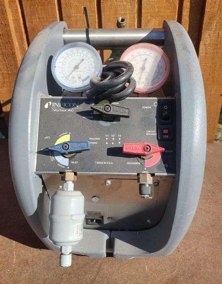$$$Inficon Vortex AC Made in USA Refrigerant Recovery Machine 714-202 ...