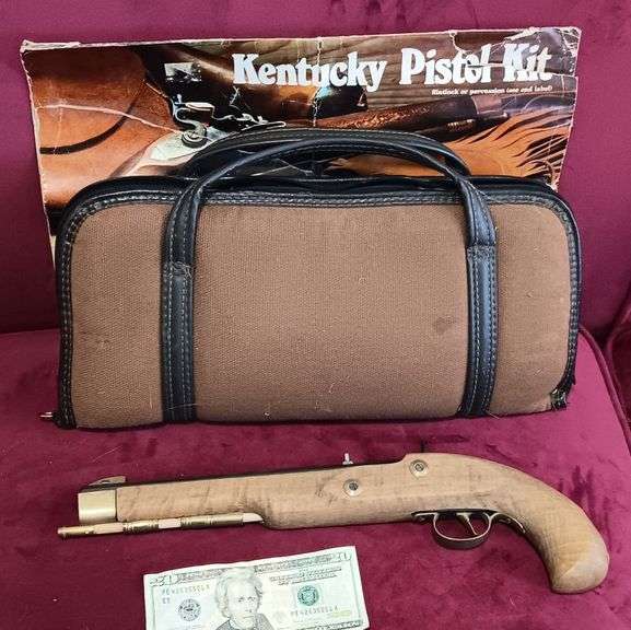 Awesome old fashioned Kentucky Pistol in build it yourself vintage ...