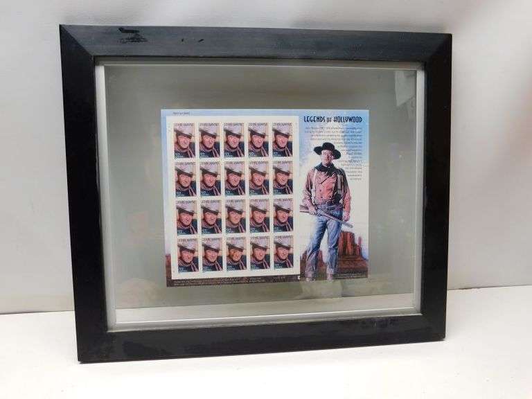 THE DUKE STAMP COLLECTION--John Wayne Legends Of Hollywood U.S. Postage ...
