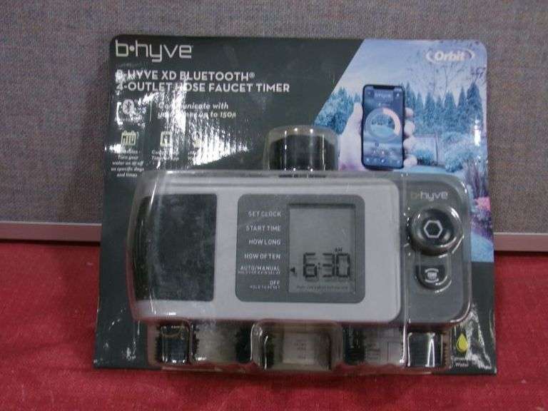 New in package B-hyve XD bluetooth 4-outlet hose faucet timer - Texas ...