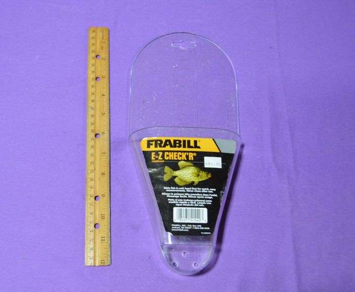 FRABILL E-Z CHECK'R FISH MEASURER - Texas Online Auction House