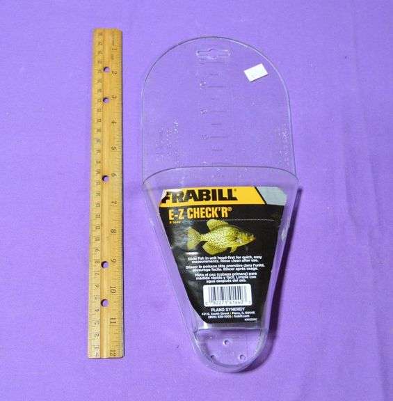 FRABILL E-Z CHECK'R FISH MEASURER - Texas Online Auction House