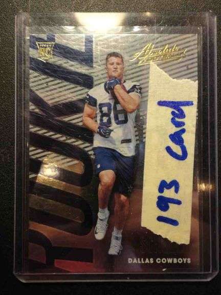 CARD DALTON SCHULTZ ROOKIE DALLAS COWBOYS - Texas Online Auction House