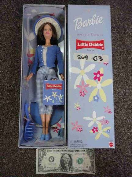 G3 VNTG LITTLE DEBBIE SNACK BARBIE SPECIAL EDITION IN BOX - Texas ...
