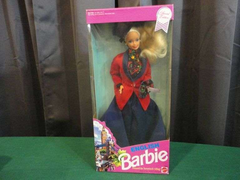 VINTAGE 1991 MATTEL ENGLISH BARBIE DOLLS OF THE WORLD - Texas Online ...