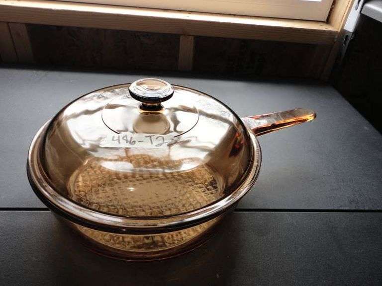 T2 VISIONWARE FRYING PAN WITH LID - Texas Online Auction House