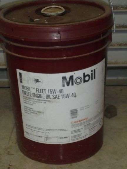 Mobil Diesel Motor Oil - Texas Online Auction House