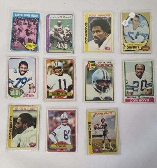 Vintage Dallas Cowboys Trading Cards. ~ cash only ~ . - Texas Online ...
