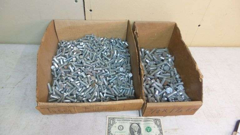 LARGE Lot of Assorted Bolts! (T2) - Texas Online Auction House