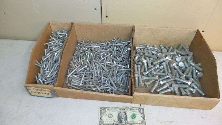 LARGE Mixed Lot of Bolts! (T1) - Texas Online Auction House