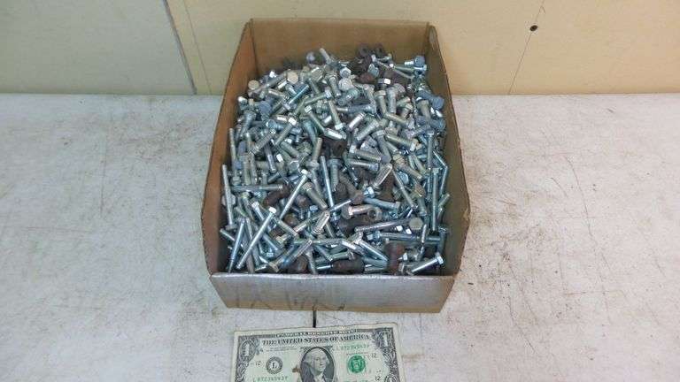 LARGE Lot of Assorted Bolts! (T3) - Texas Online Auction House