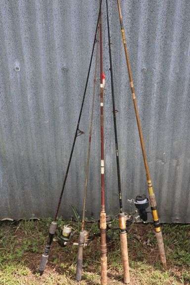 BIG LOT of RODS & REELS - Check these out at preview! (RS) - Texas ...