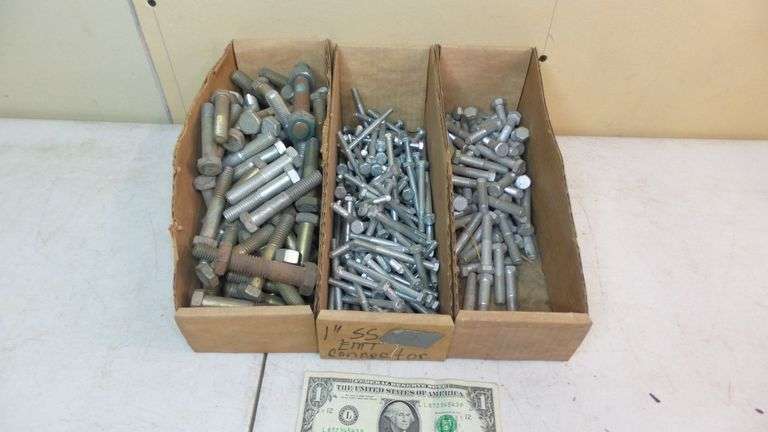 LARGE Mixed Lot of Bolts! (T1) - Texas Online Auction House