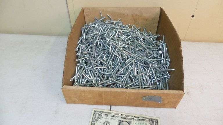 LARGE Box of Screws! (T1) - Texas Online Auction House