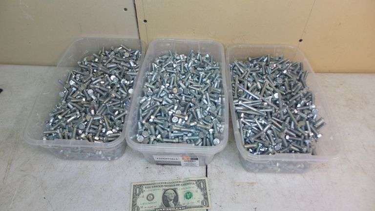 *LARGE* Lot of Assorted Bolts! (T2) - Texas Online Auction House
