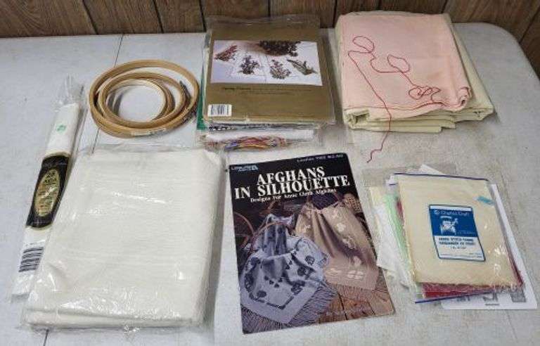 Stitchery Kits and more. ~ cash only ~. (3A) - Texas Online Auction House