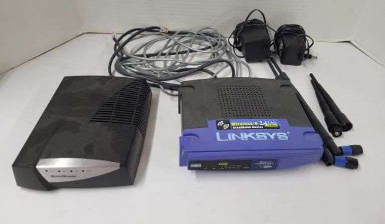 2 Routers. ~ cash only ~. - Texas Online Auction House