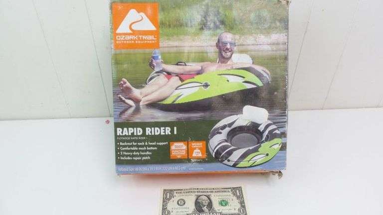 NEW Ozark Trail Rapid Rider I Raft! (4A) - Texas Online Auction House