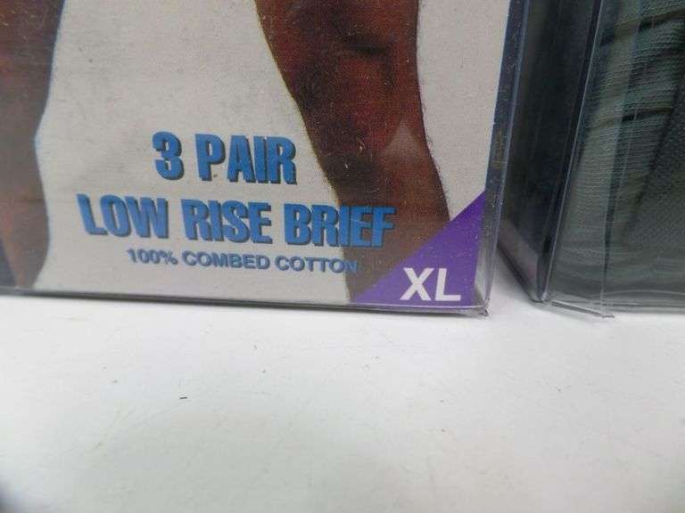Lot of FIVE 3-Packs of Men's Spalding Low Rise Briefs! Size XL! 15 ...