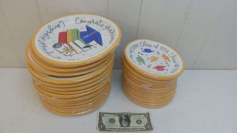 LARGE Lot of Paper Plates! (Who cares what they say?! Paper plates are ...