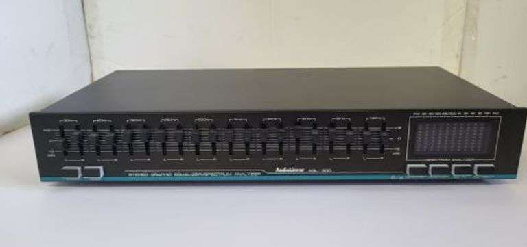 Audiolinear AQL-300 Stereo Graphic Equalizer – Spectrum Analyzer ...