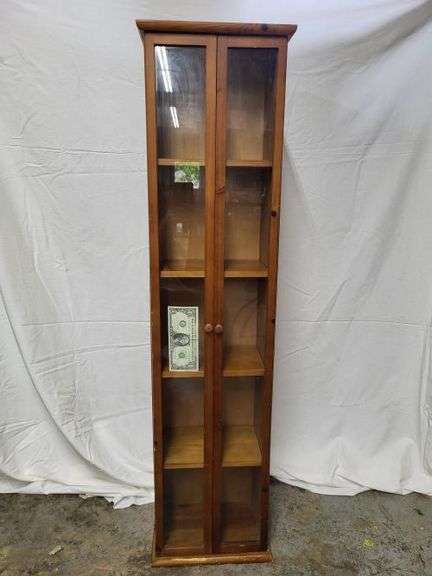 Narrow Cabinet. ~ cash only~. ( row 2) - Texas Online Auction House