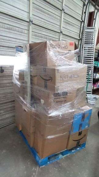 HUGE** Pallet FULL of Amazon & Walmart NEW, Overstock & Return ...