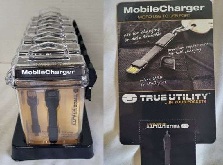 6 New Mobile Chargers. ~ cash only~. (4C) - Texas Online Auction House