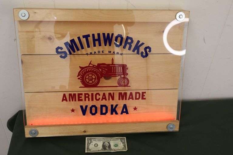 Awesome Smithworks Vodka Lighted Sign From Blake Shelton's "Ole Red" in ...