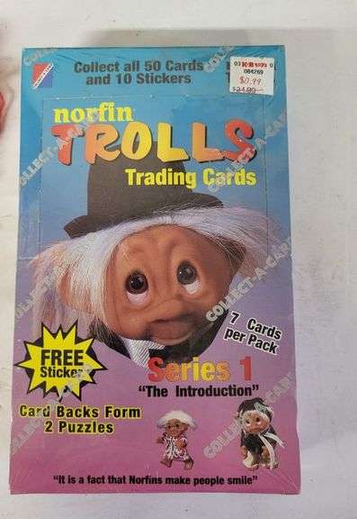 1992 Factory Troll Trading Cards. ~ cash only ~.(5F) - Texas Online ...