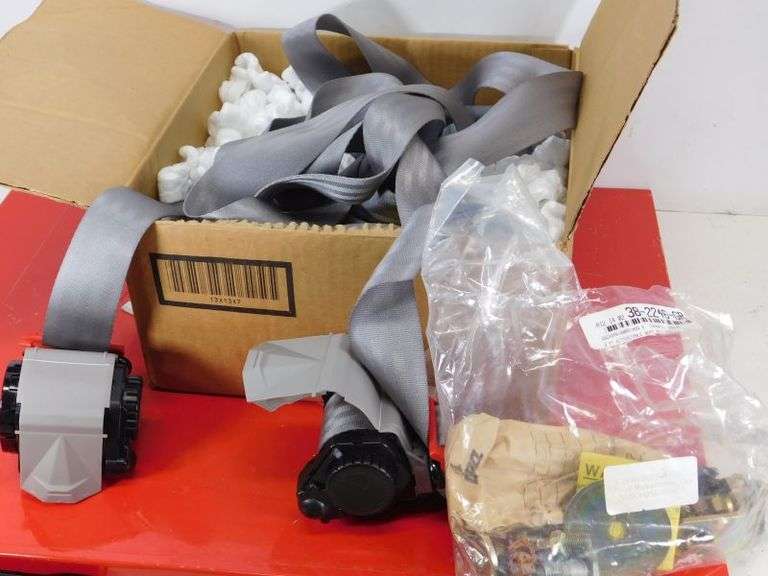 New in Box--(2) Seat Belts and Hardware - Texas Online Auction House