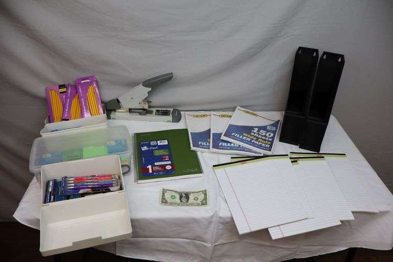 Large Lot of Assorted Office Supplies! (12C) - Texas Online Auction House